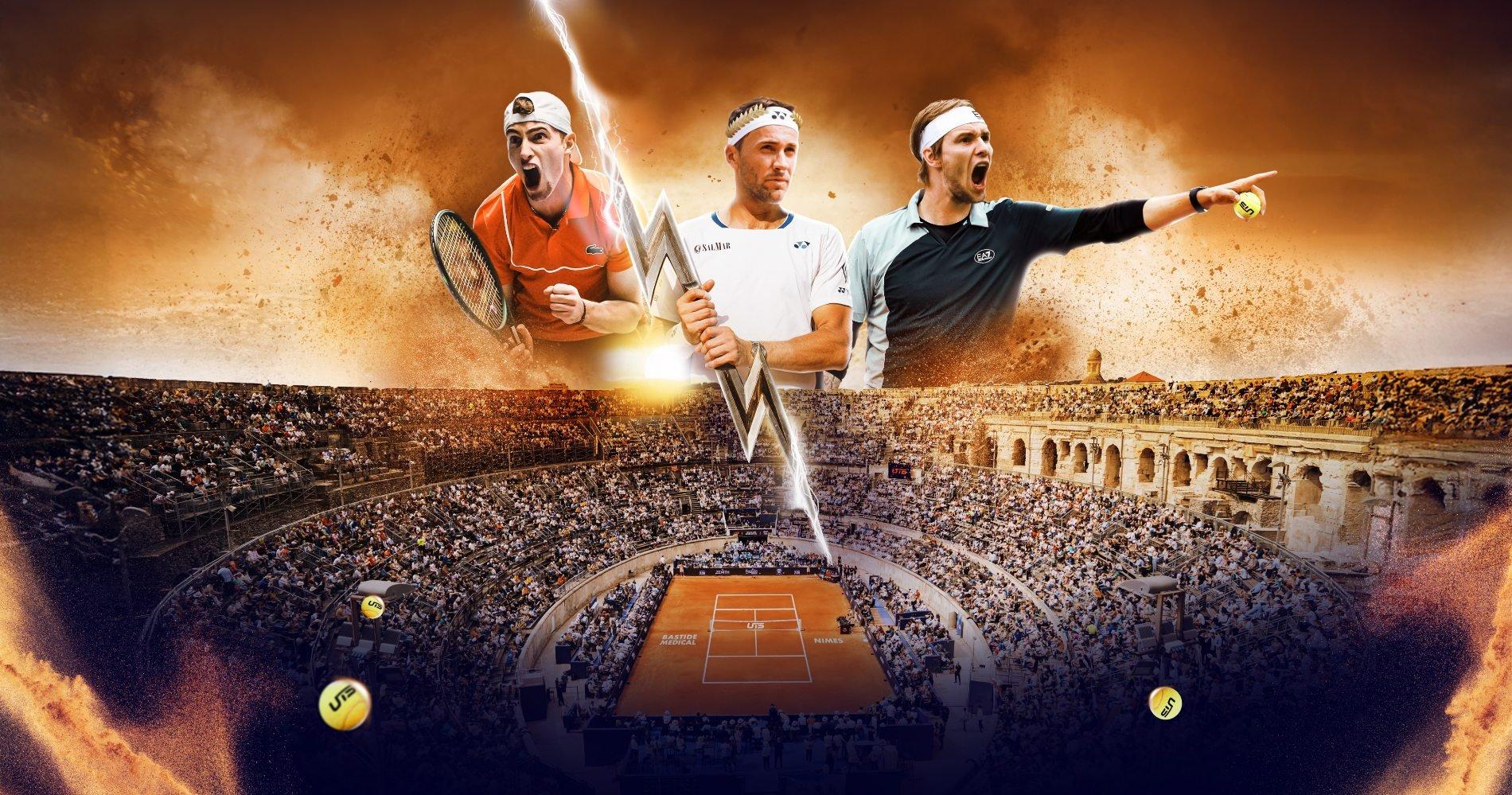 Retour du tournoi UTS de tennis aux arènes de Nîmes en 2026 ! | RAJE