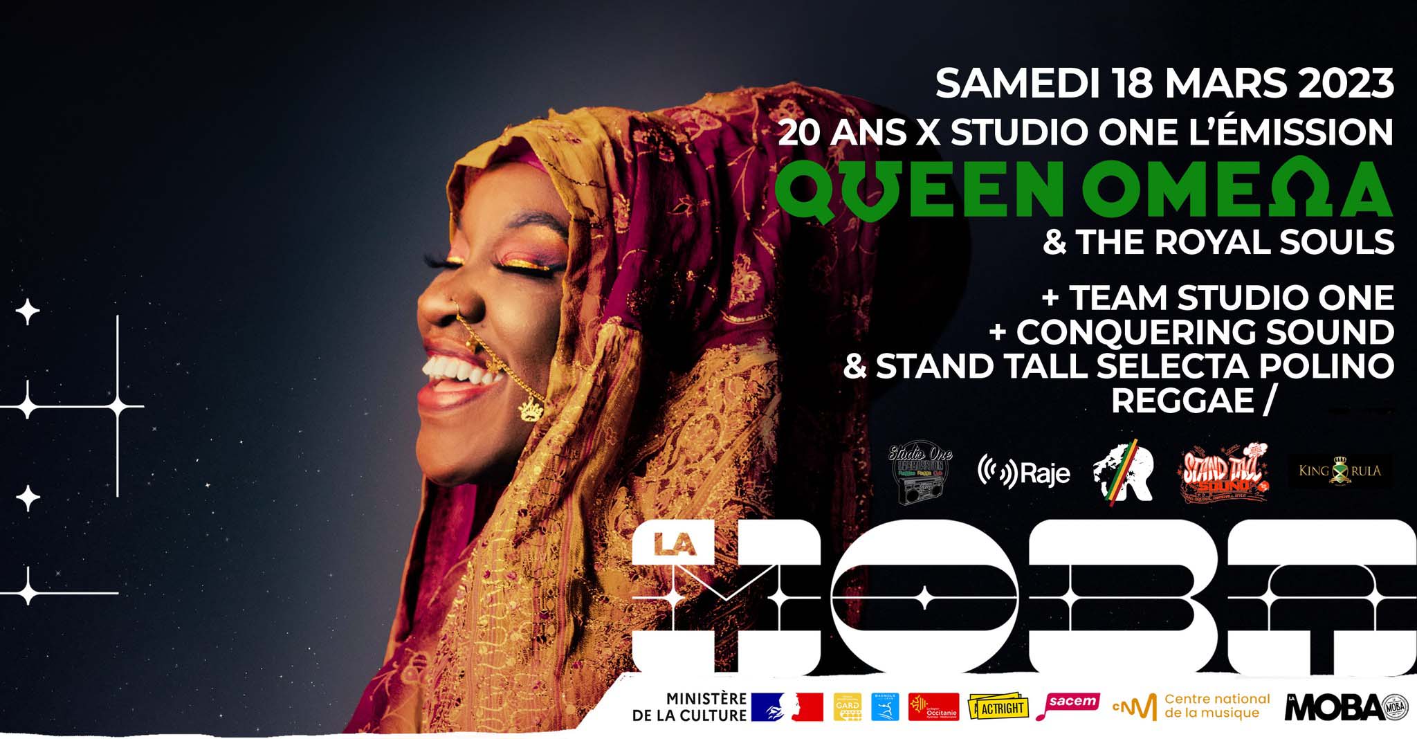 20 ANS DE STUDIO ONE L'ÉMISSION AVEC QUEEN OMEGA, CONQUERING SOUND ...